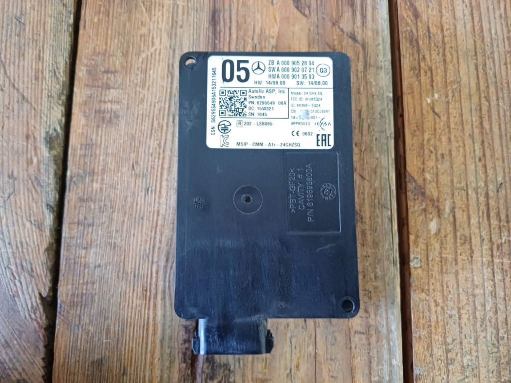 MERCEDES w 246 cla 166 radar modul a 0009052804 - 14063929664 ...