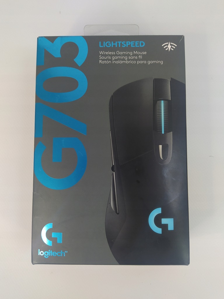 Myszka bezprzewodowa Logitech G703 sensor optyczny - 13596247165 - oficjalne archiwum Allegro