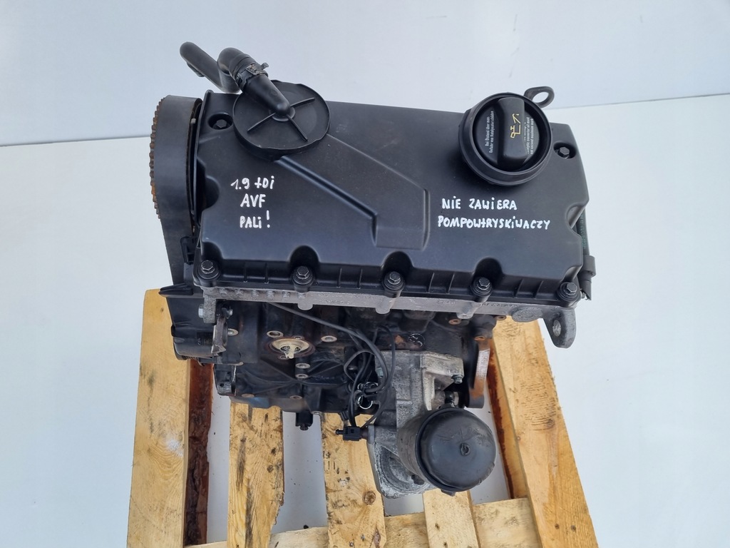 SILNIK Audi A4 B6 1.9 TDI 130KM 00-04r pali AVF - 12166739060 - oficjalne archiwum Allegro