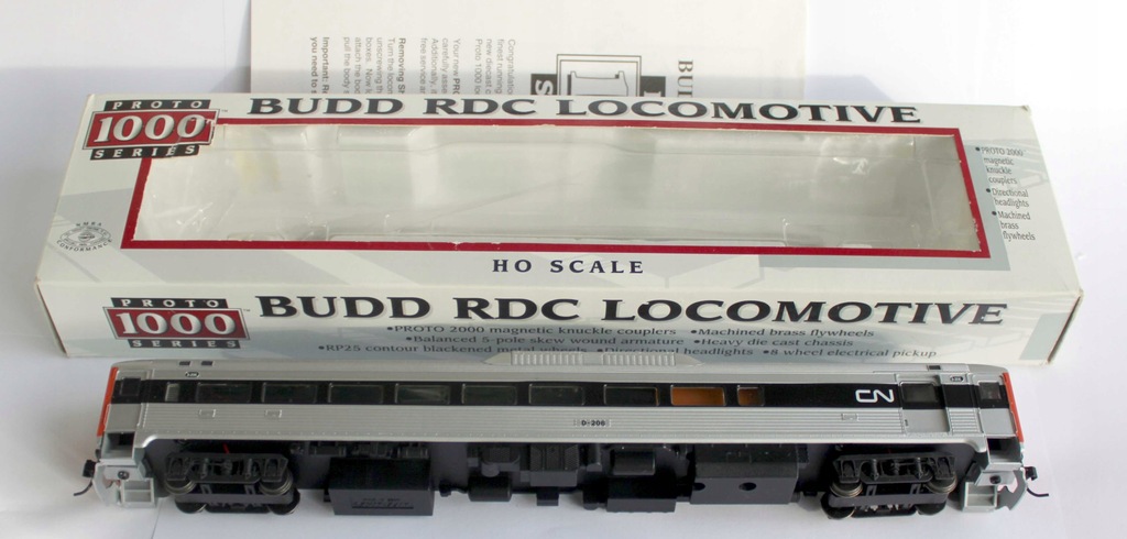Proto 1000 LL239721 HO Scale Canadian National Budd RDC Locomotive # D ...