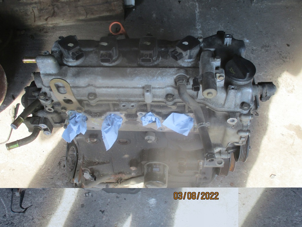 Silnik Nissan Almera 1.5 N16 QG15 - 12487937251 - oficjalne archiwum ...