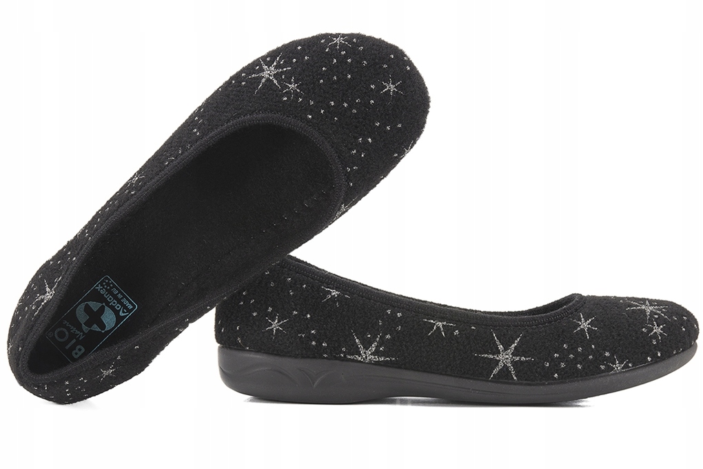 ADANEX 26902 BALERINKI TEKSTYLNE DOMOWE FILC PU 38 - 11485951832 ...
