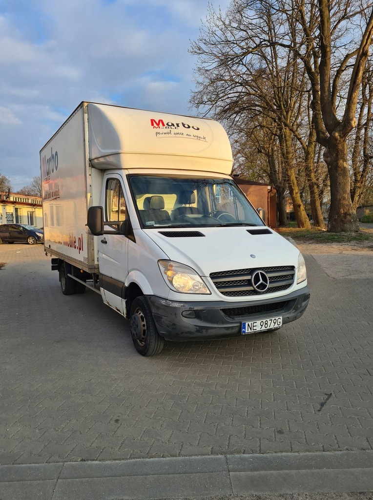Mercedes Sprinter 511 Kontener Meblowóz - OKAZJA - - 12380285232 ...