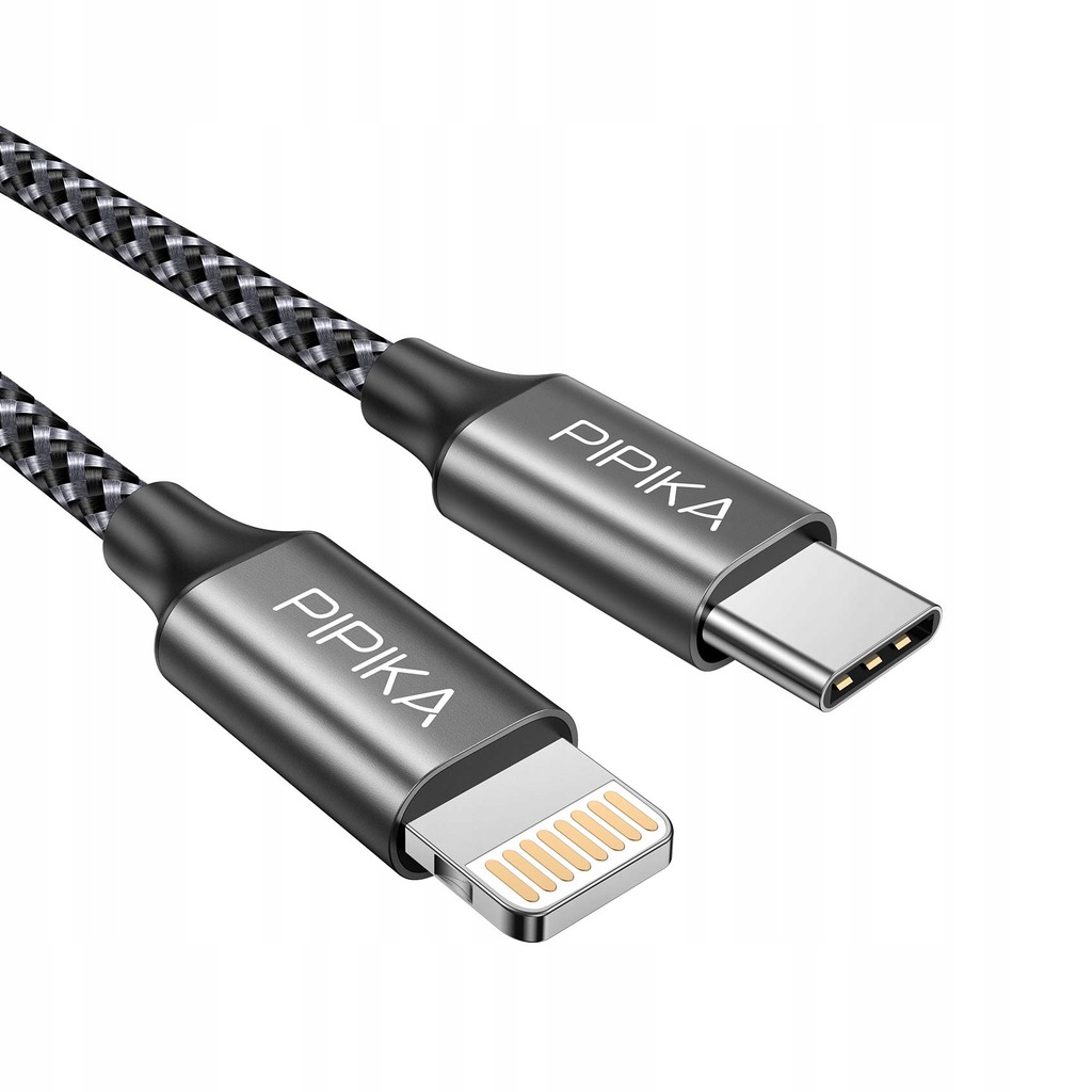 PHONE CHARGER CABLE, 2 KABLE O DŁUGOŚCI 2 METRY, USB C DO LIGHTNING - 16966226903 - oficjalne ...