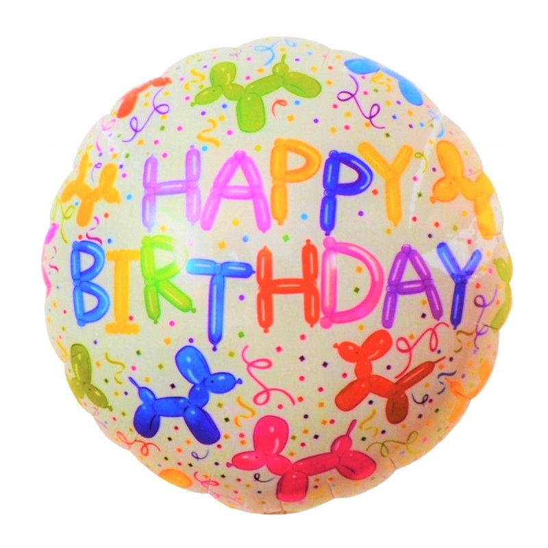 Balony Happy Birthday pieski 46 cm - 12795871727 - oficjalne archiwum ... Balony Happy Birthday pieski 46 cm - 12795871727 - oficjalne archiwum ...