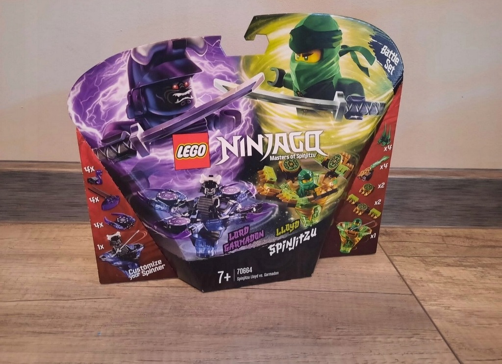 Klocki LEGO Ninjago Spinjitzu Lloyd Garmadon 70664 - 11825858313 ...