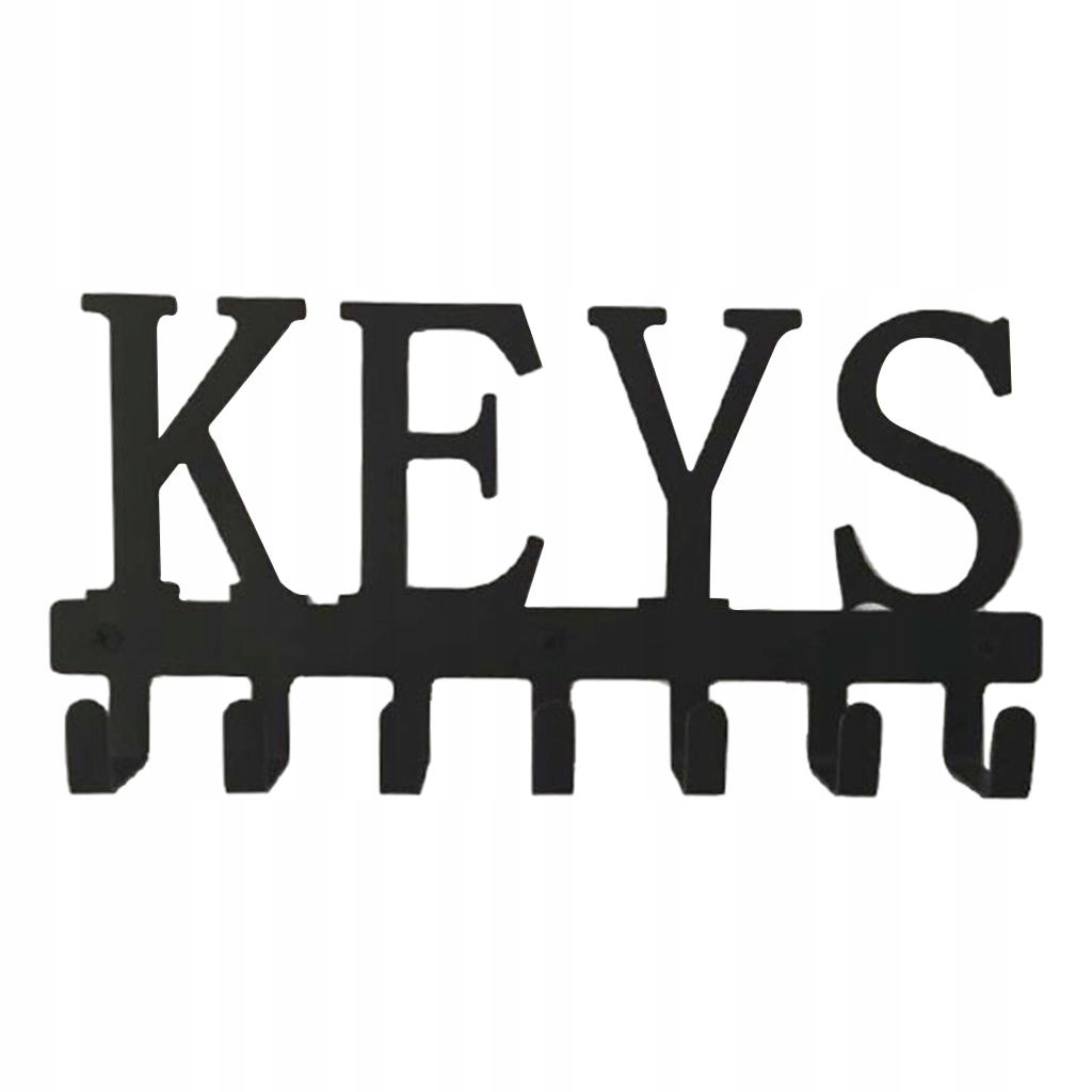 Key Holder, KEYS Wall Mounted Key Hook, Rustic Cast Iron Key Hanger ...