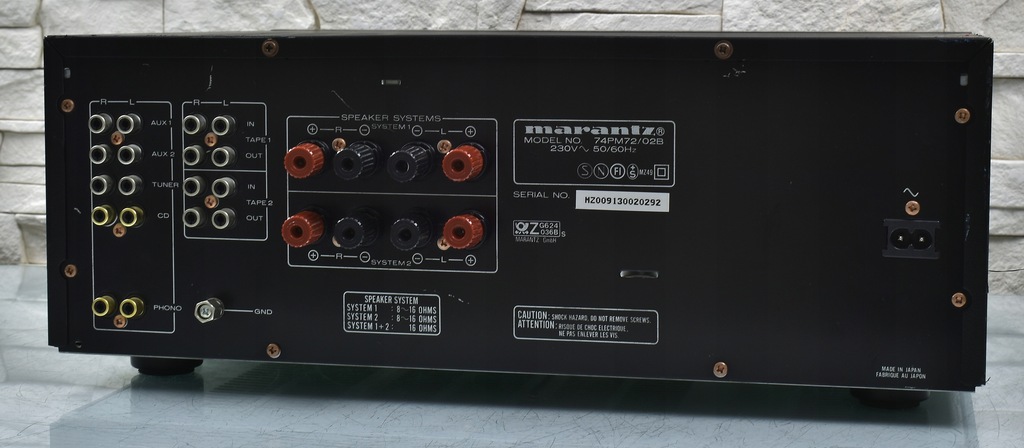 MARANTZ PM-72 Legendarny wzmacniacz stereo - 12353319369 - oficjalne ...