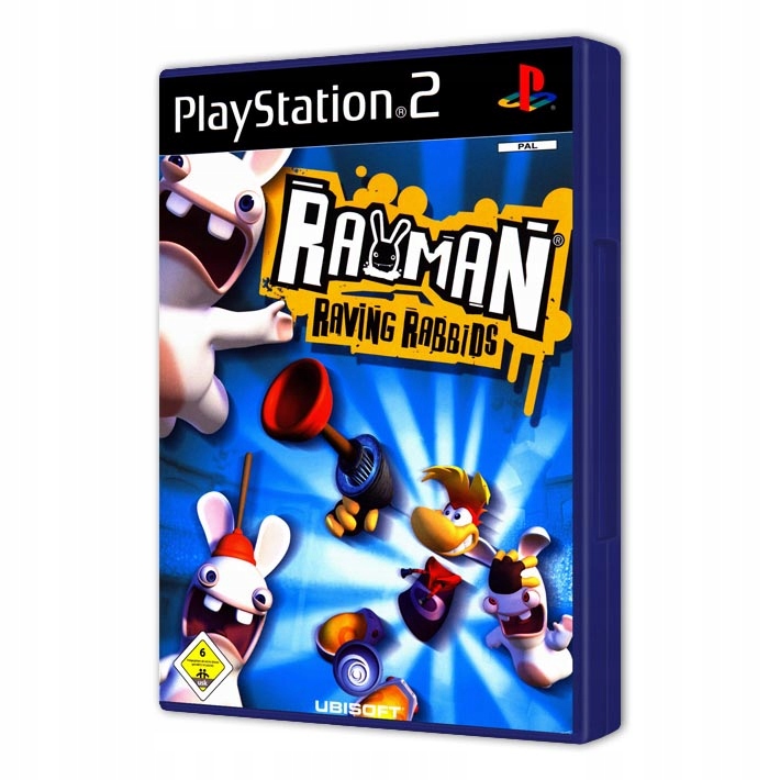 RAYMAN RAVING RABBIDS PS2 - 10166633666 - oficjalne archiwum Allegro