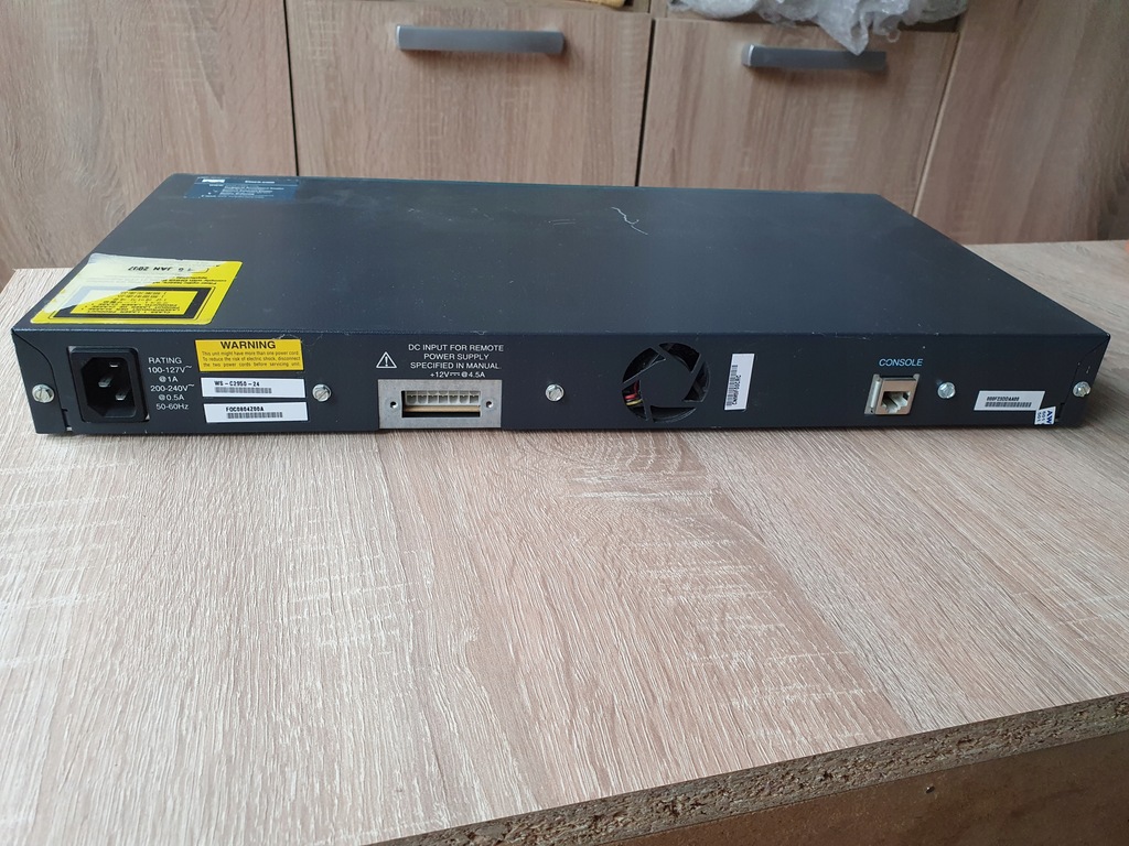 Cisco catalyst 2950 switch router CCNA 24 porty - 12094045857 ...