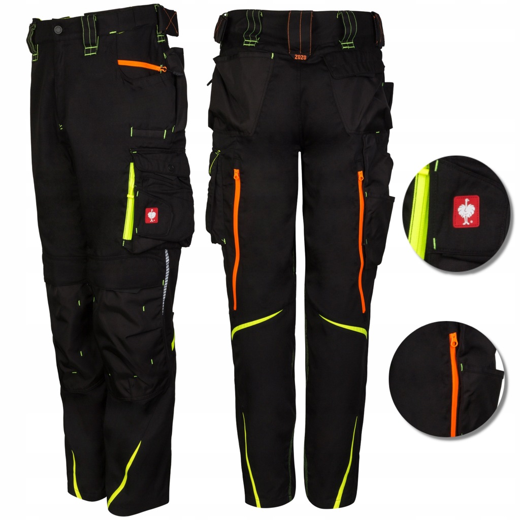 Spodnie robocze Engelbert Strauss motion 2020 114 - 12903247297 - oficjalne archiwum Allegro