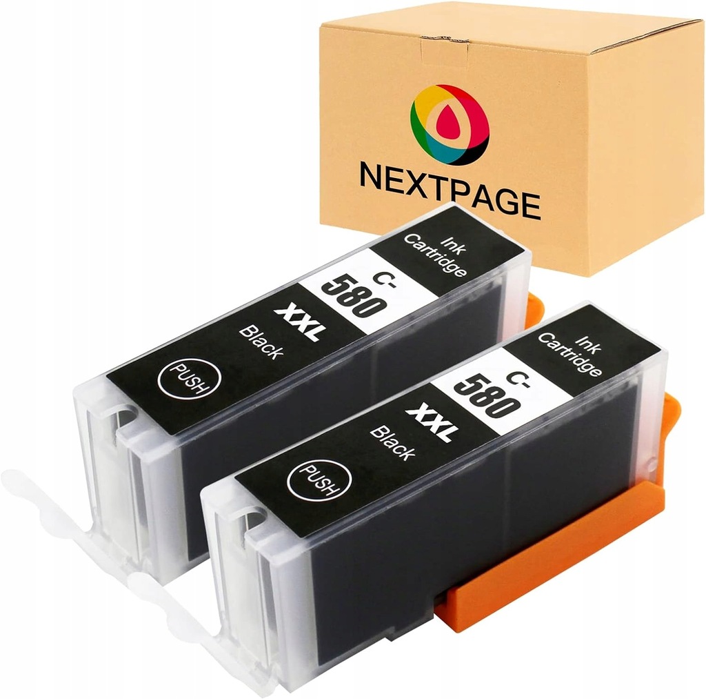 PGI-580 PGI-580XXL kartridże do drukarek Canon 580, kompatybilne z ...