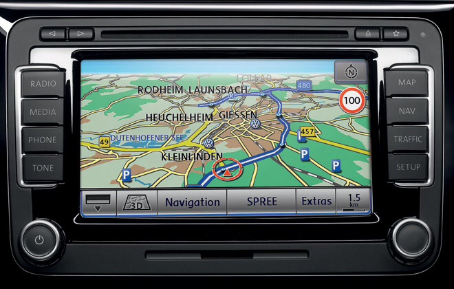 NAWIGACJA RADIO VW RNS 510 LED ORYGINALNA - 8695744848 - oficjalne archiwum Allegro