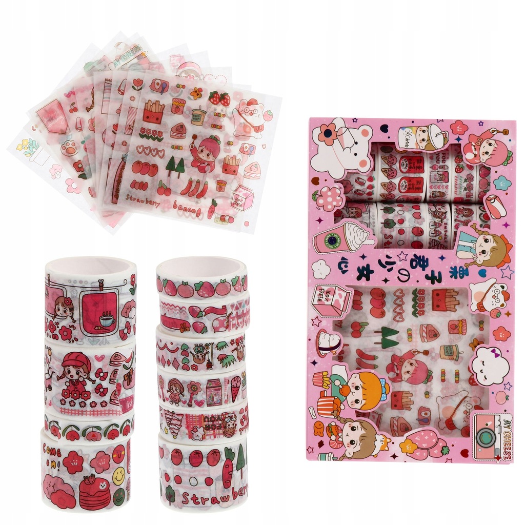 PLANTS DECOR POCKET TAPE PAPER STICKER MASKING - 14472656933 ...