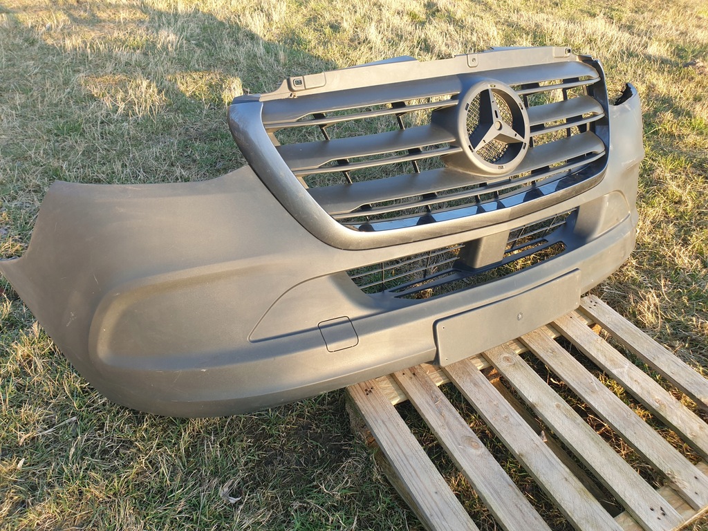 Zderzak przedni grill mercedes sprinter w907 w910 - 12506943347 - oficjalne archiwum Allegro