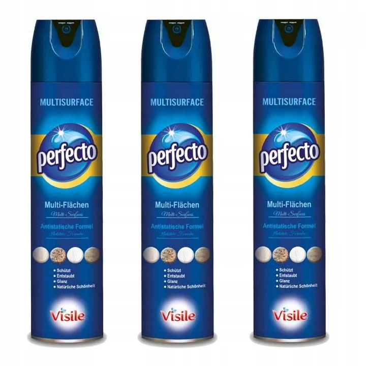 Visile Perfecto Multi Spray do Czyszczenia 3x300ml - 9879130836 ...
