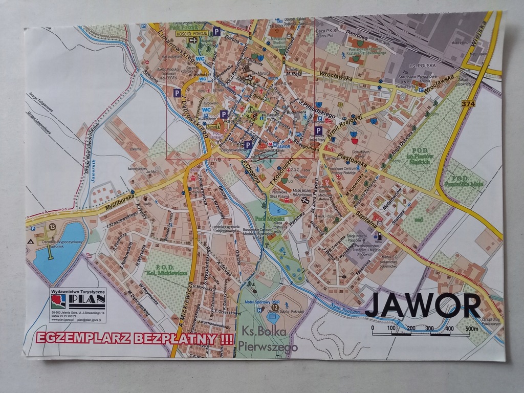 JAWOR MAPA - 12031310668 - oficjalne archiwum Allegro