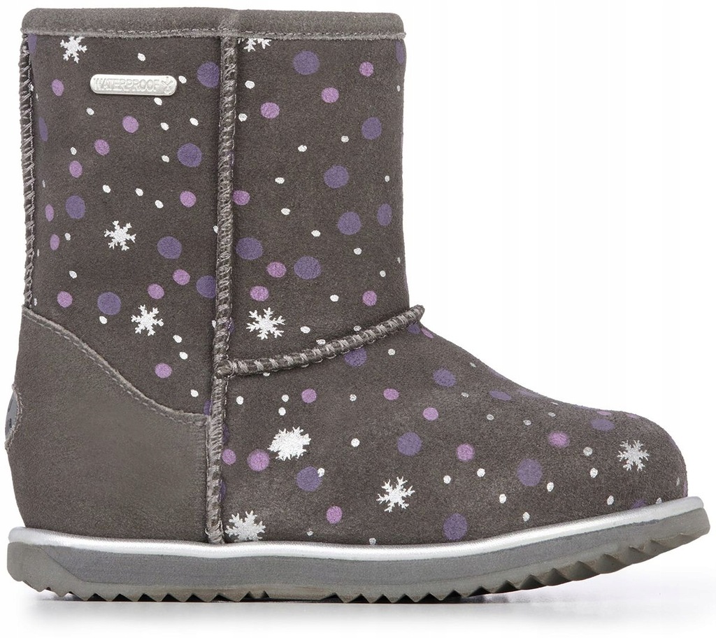 EMU Śniegowce dziecięce Snow Brumby Charcoal 31 - 14715055014 ...