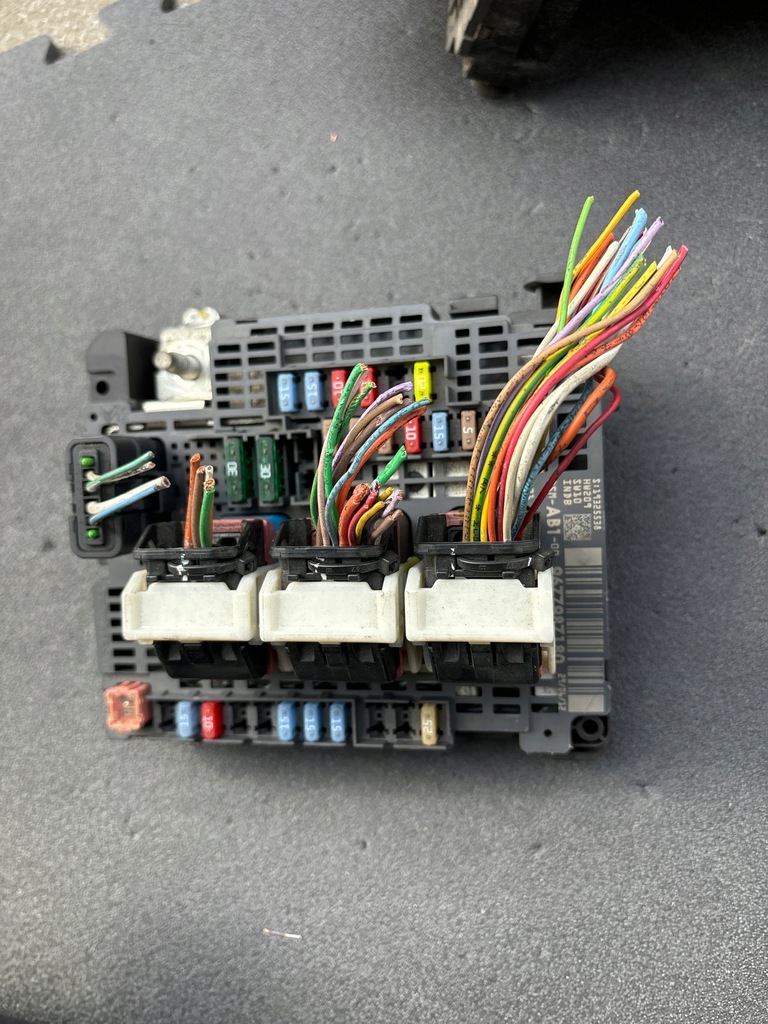 CITROEN DS4 C4 II Moduł BSM Skrzynka bezpieczników 9677987180 AB1 ...