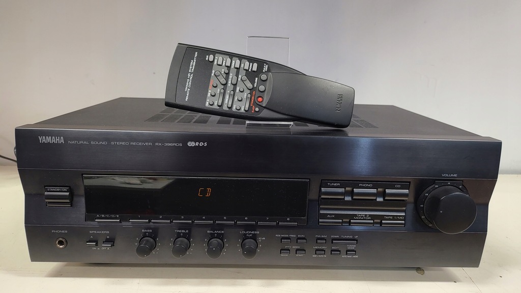 YAMAHA RX-396RDS AMPLITUNER STEREO RDS PILOT - 14488744364 - oficjalne ...