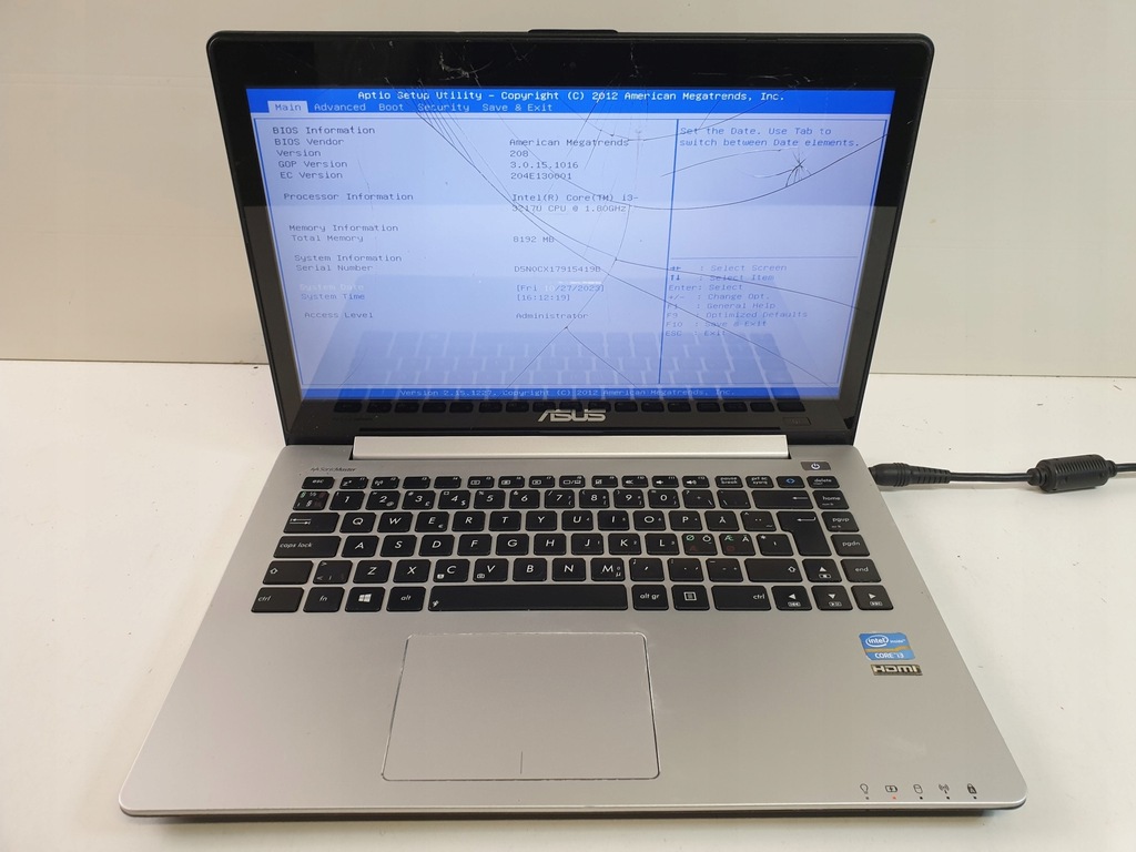Asus S400C i3 3th Gen (2109199) - 14594511951 - oficjalne archiwum Allegro