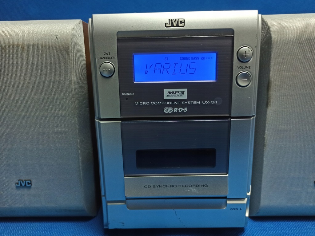 Wieża JVC UX-G1 / CD/ MP3 / TAPE / RDS / FM - 9501104947 - oficjalne archiwum Allegro