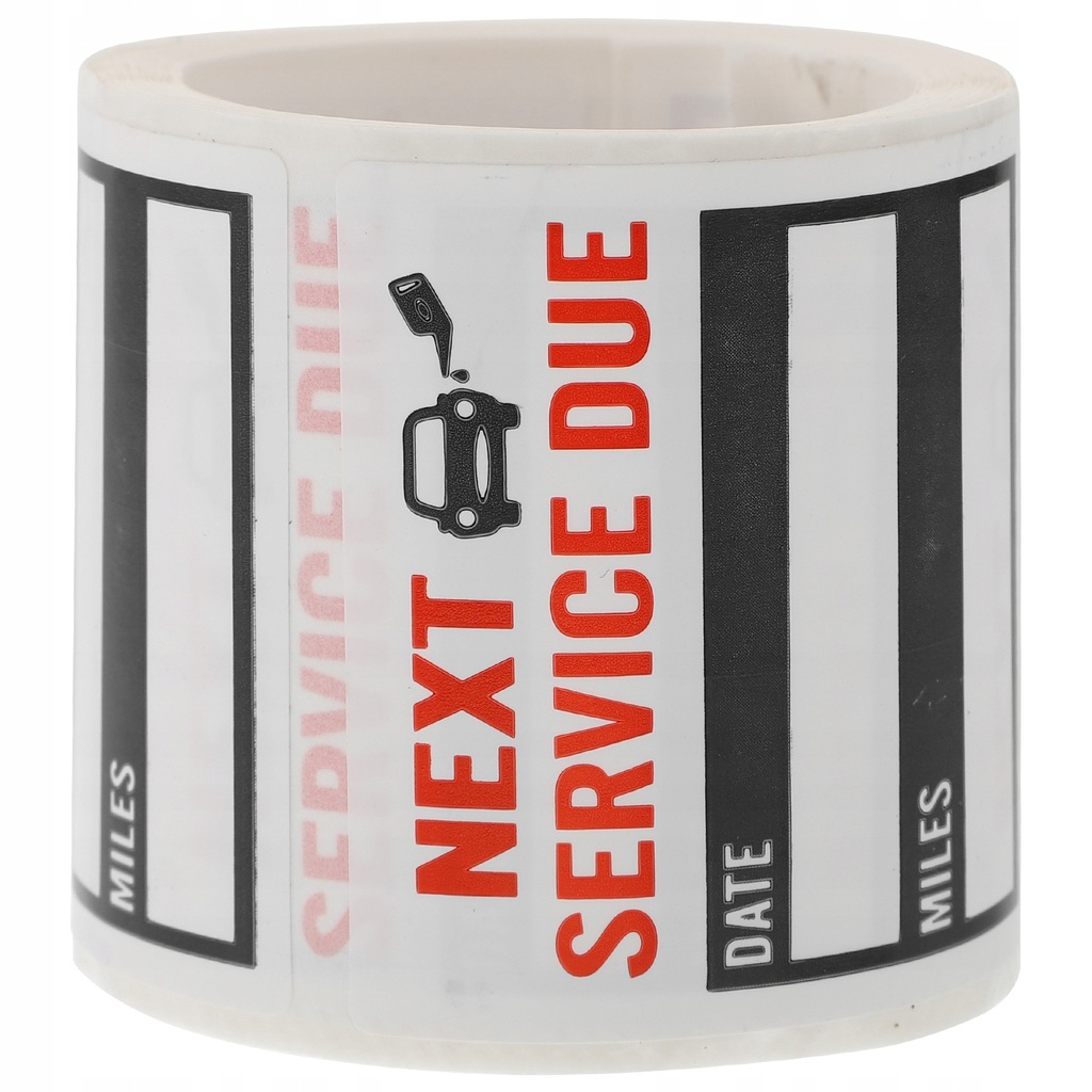 Car Window Stickers Oil Service Reminder Labels - 14683303672 ...