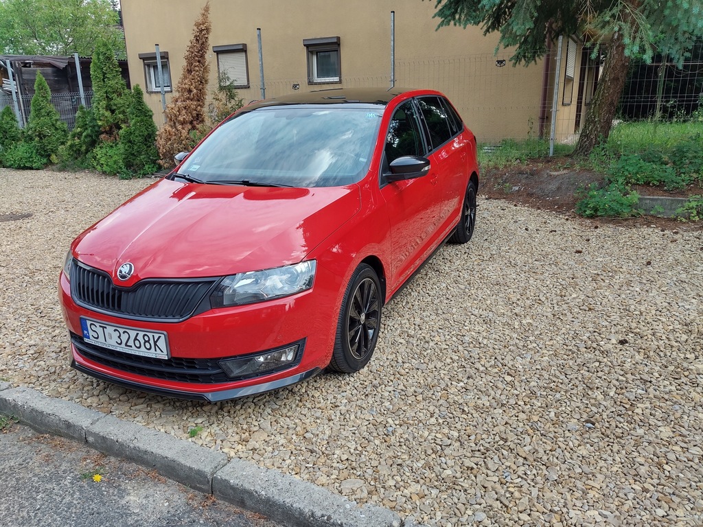 Skoda Rapid 1,2 NH Monte Carlo Pierwszy właściciel - 13887217222 - oficjalne archiwum Allegro