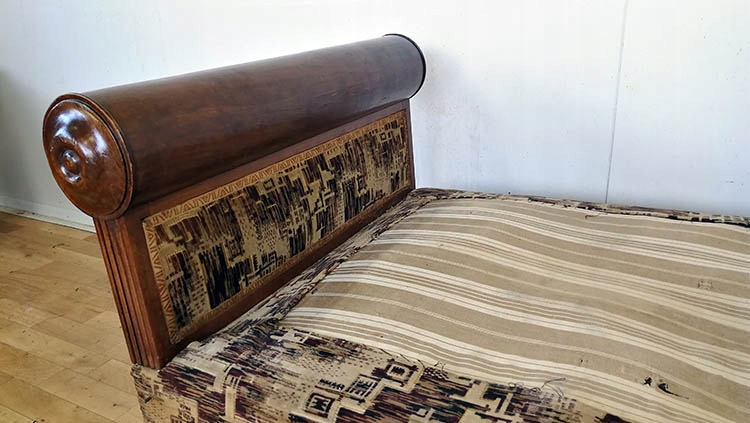 STARY TAPCZAN ROZKŁADANY ŁÓŻKO KANAPA SECESJA !!! - 8709165984 ...