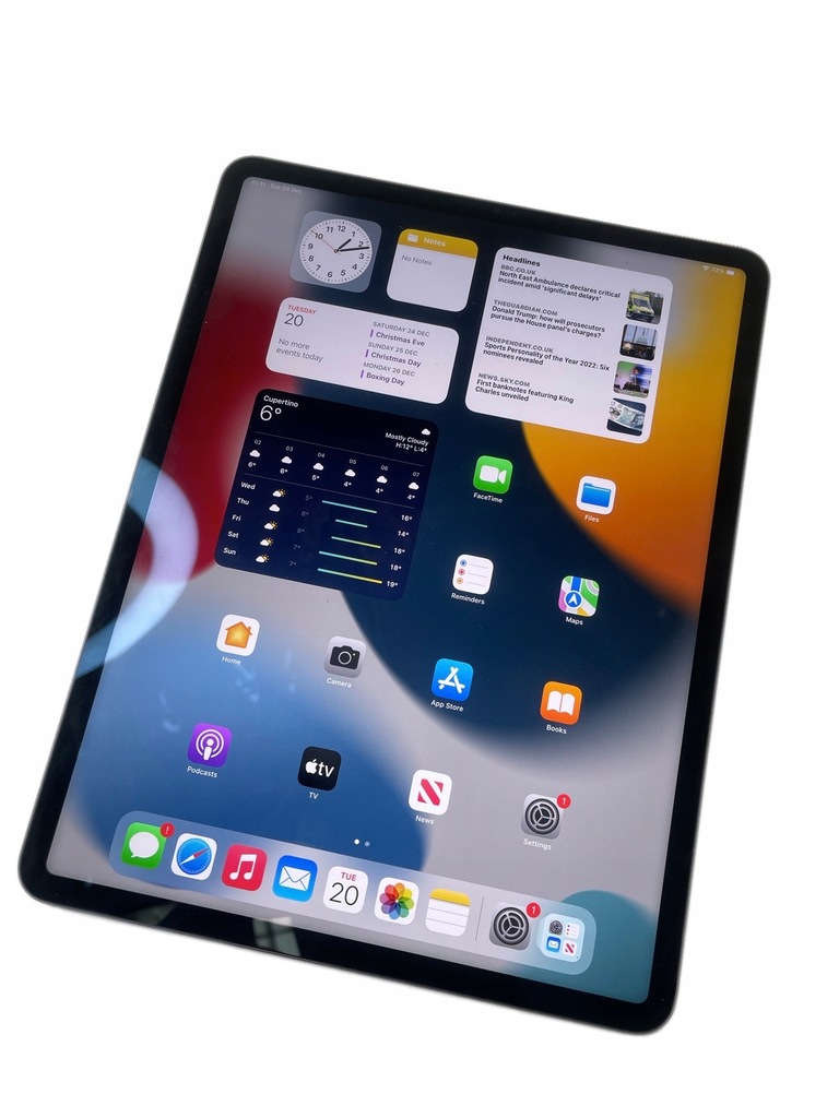 Apple iPad Pro 12,9" 4nd Gen A2232 1TB LTE Srebrny - 14012383601 ...