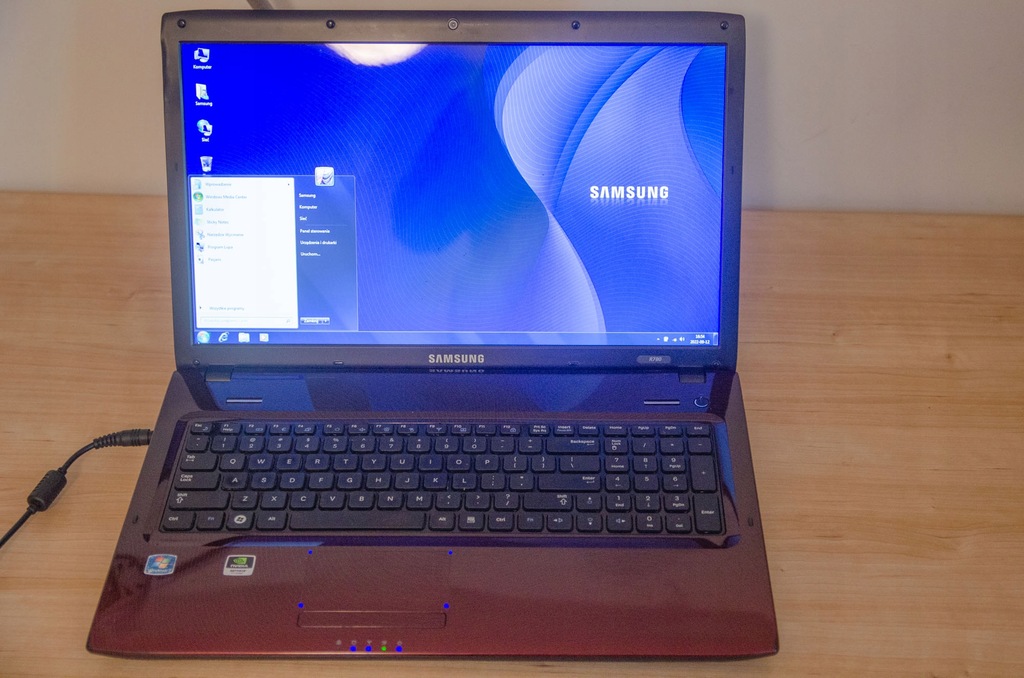 Laptop Samsung R780 17'' i7 320GB, 4GB RAM GeForce - 12718792473 - oficjalne archiwum Allegro