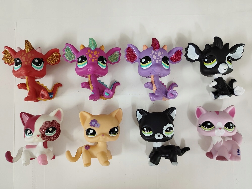 LPS Littlest Pet Shop koty&pies 8pcs #62 - 14211809145 - oficjalne ...