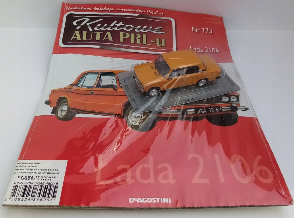 Kultowe auta PRL -u Łada 2106. DeAGOSTINI - 12624491624 - oficjalne ...