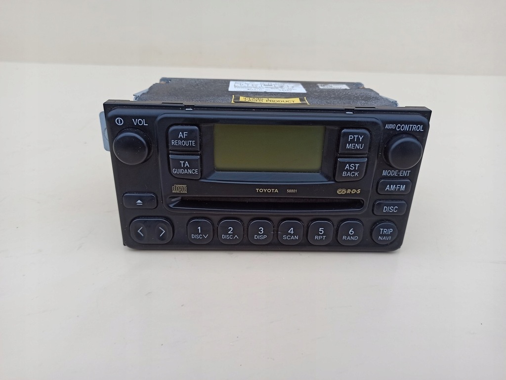 TOYOTA RAV4 II 2000-2005 RADIO CD 86120-42060 - 12921632758 - oficjalne ...