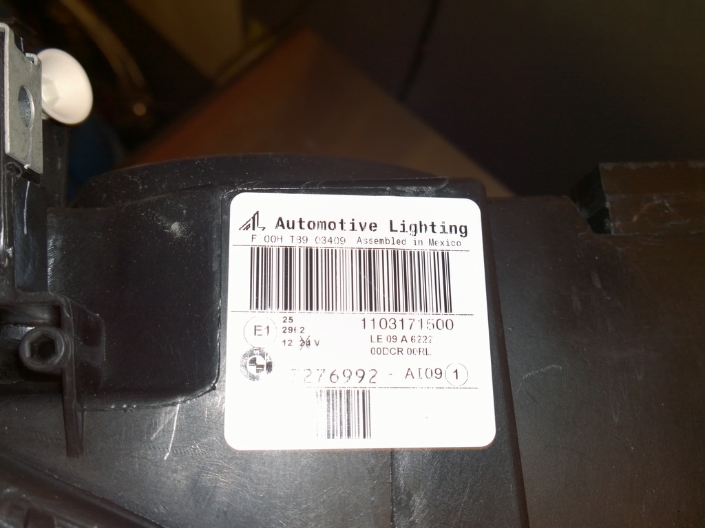 REFLEKTOR PRAWY LAMPA PRAWA DO BMW X3- 63117276992 - 8107629149 ...