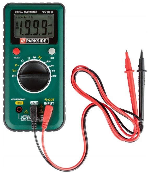 Miernik Parkside PDM 300 C3 - 12317122264 - oficjalne archiwum Allegro