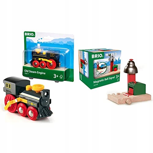 BRIO World Old Steam Train Engine for Kids Age 3 Y - 12910644129 ...