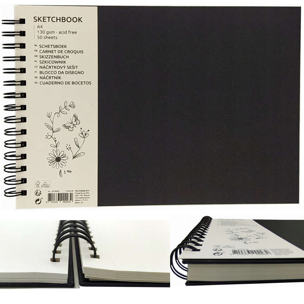 BLOK SZKICOWNIK A4 Blok Szkicowy, Rysunkowy 50 ark - 12768570285 - oficjalne archiwum Allegro
