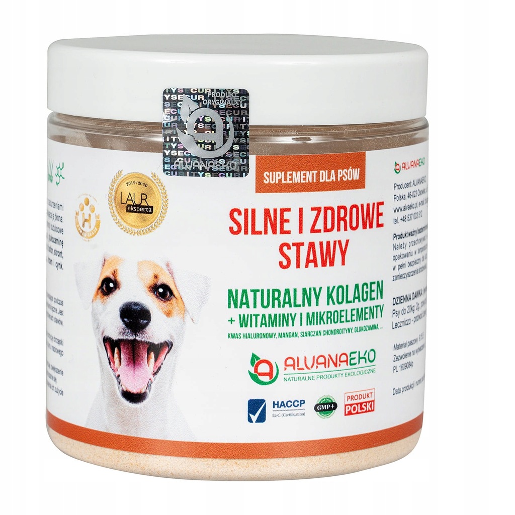 KOLAGEN dla psa zdrowe stawy 300g ALVANAEO - 13019150835 - oficjalne ...