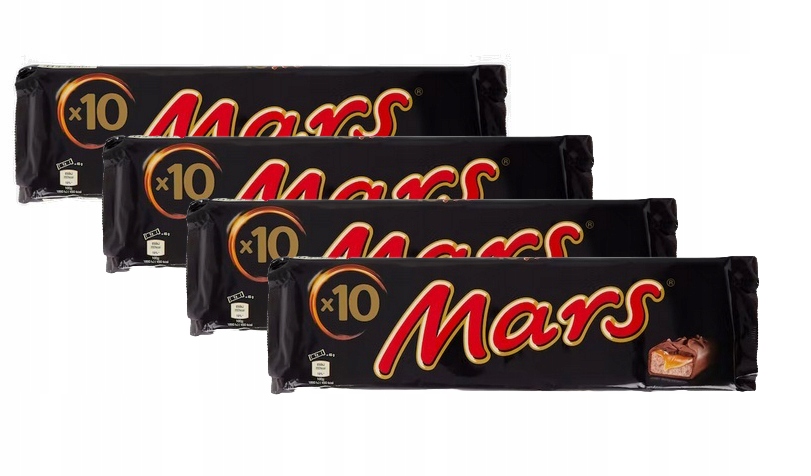 MARS baton mleczna czekolada karmel Nestle 40 szt - 13433830358 ...