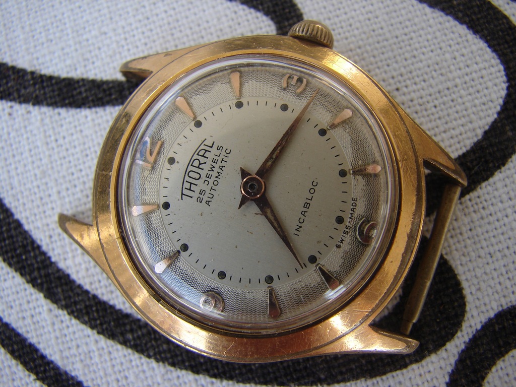 Thoral automatic - stary zegarek - 14420759653 - oficjalne archiwum Allegro