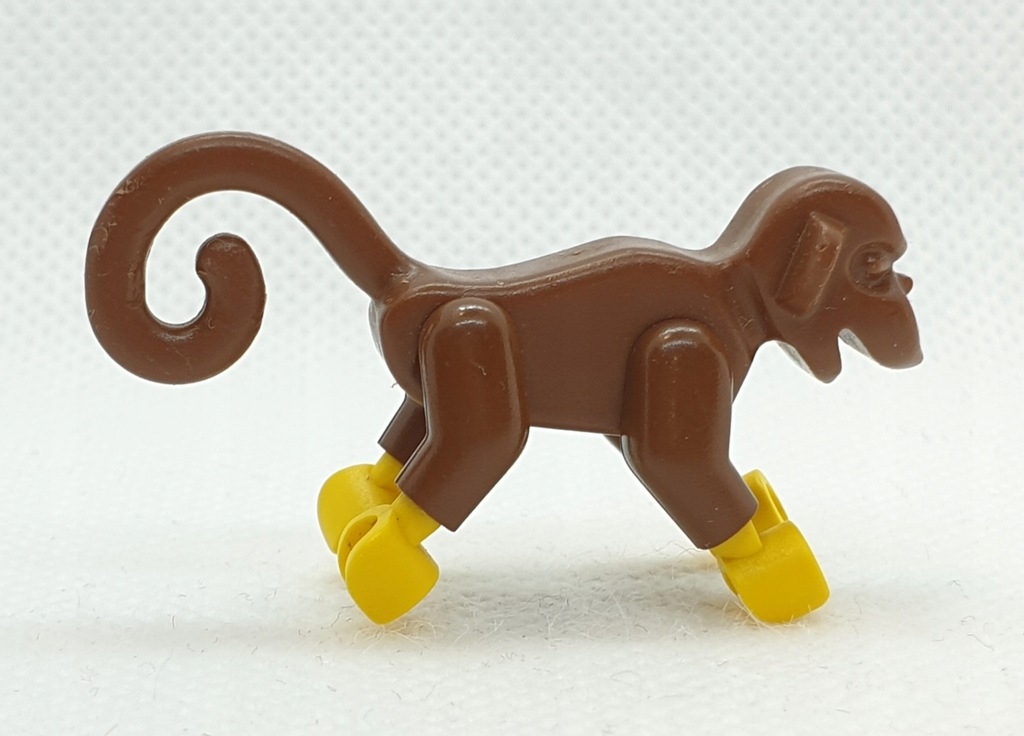 Lego figurka zwierzęta 2550c01 małpa brązowa old - 12174916799 ...