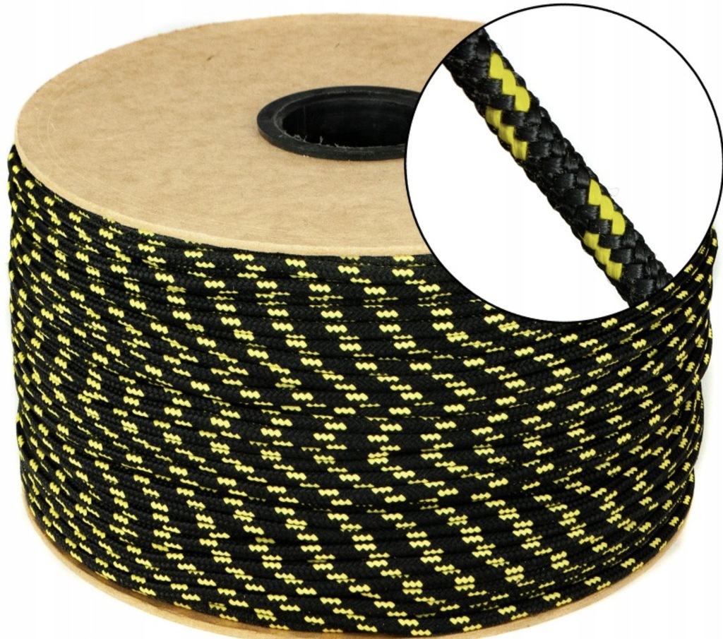 Lina, linka pleciona polipropylenowa 3mm 100metrów - 12375639267 - oficjalne archiwum Allegro