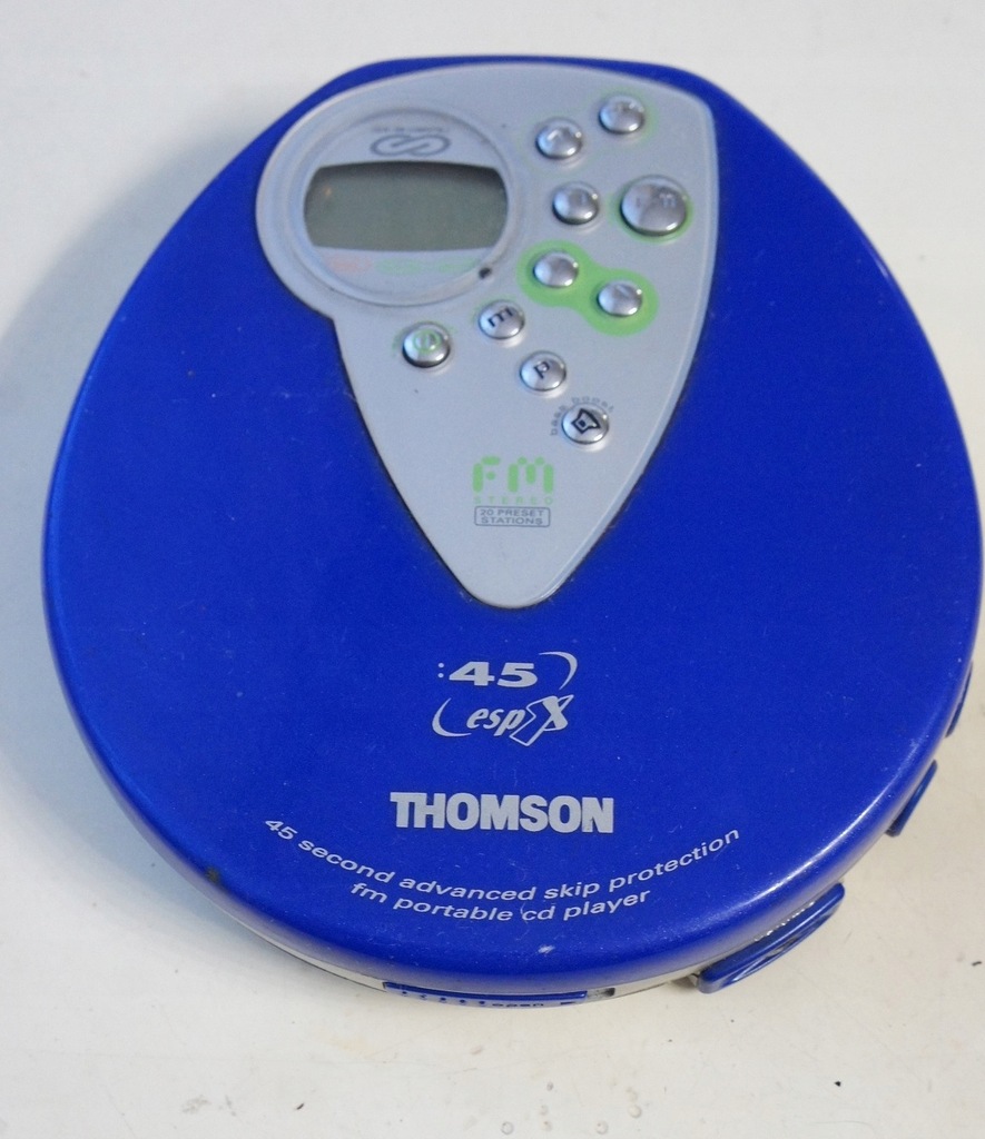 Przenośny odtwarzacz CD discman THOMSON LAD 1090R - 14720305371 ...