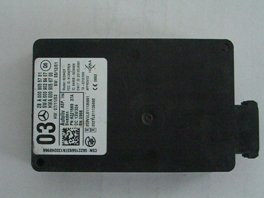 MERCEDES DISTRONIC RADAR 0009055701 CZUJNIK SENSOR - 8284656943 ...