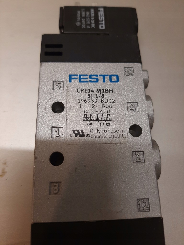 Elektrozawór zawór Festo CPE14-M1BH-5J-1/8 - 9776990016 - oficjalne archiwum Allegro