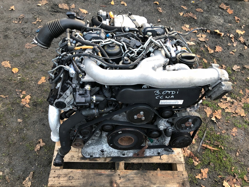 SILNIK KOMPLETNY A4 A5 Q5 3.0TDI CCW CCWA WYSYŁKA - 8729180106 ...