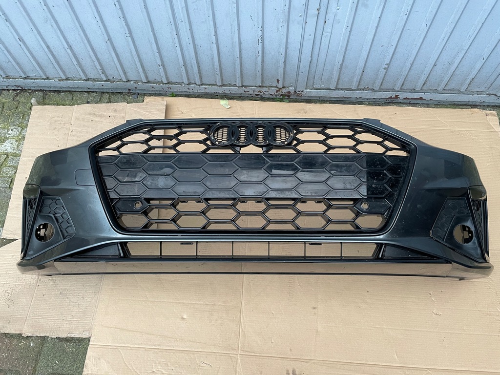 AUDI A4 B9 S-LINE 8W LIFT PRZEDNI ZDERZAK - 12891568027 - oficjalne archiwum Allegro