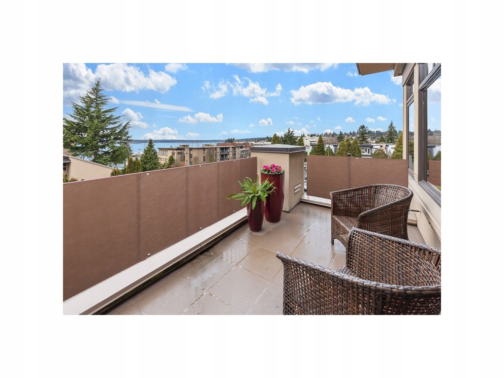 X544 BALCONIO OSŁONA BALKONOWA BRĄZOWA 3x0,85M - 13608510797 ...