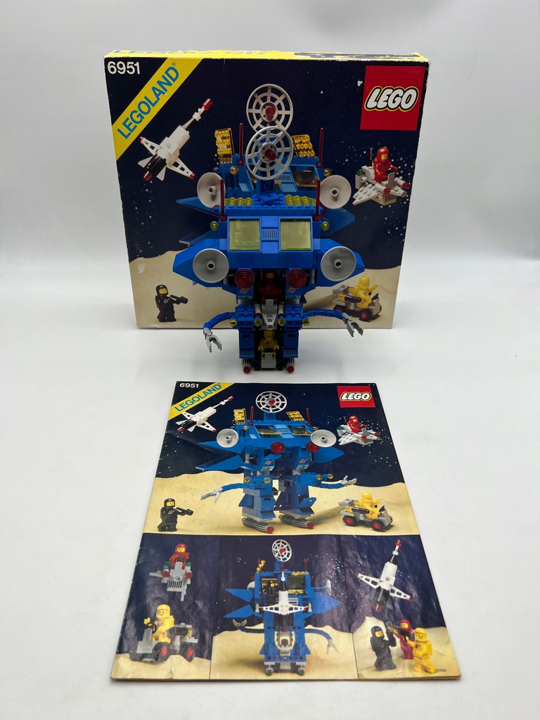 Lego 6951 SPACE Robot Command Center BOX - 11978135266 - oficjalne ...